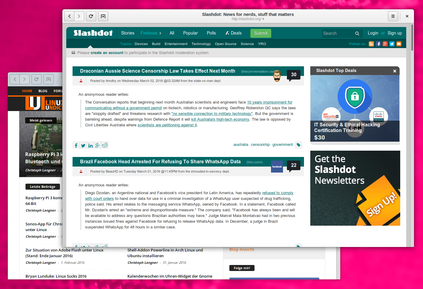 Wie überlebt ein Wordpress-Blog den Slashdot-Effekt? – Linux und Ich