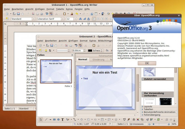 Das neue OpenOffice.org 3.2 in Ubuntu/Debian installieren – Linux und Ich