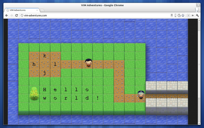 VIM Adventures zum spielerischen Erlernen der VIM Tastaturkürzel ...