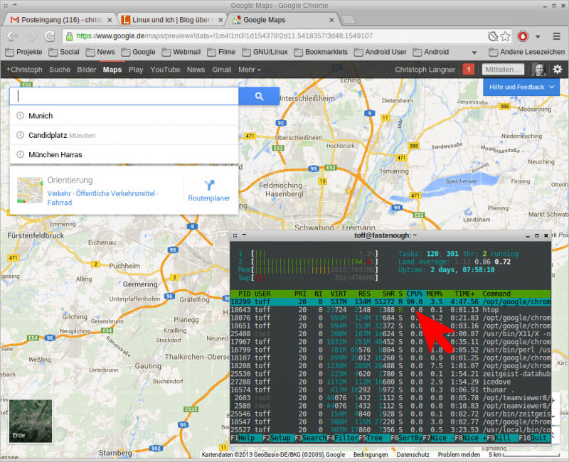 Mit dem Lite-Mode das unglaublich lahme neue Google Maps wieder flott ...