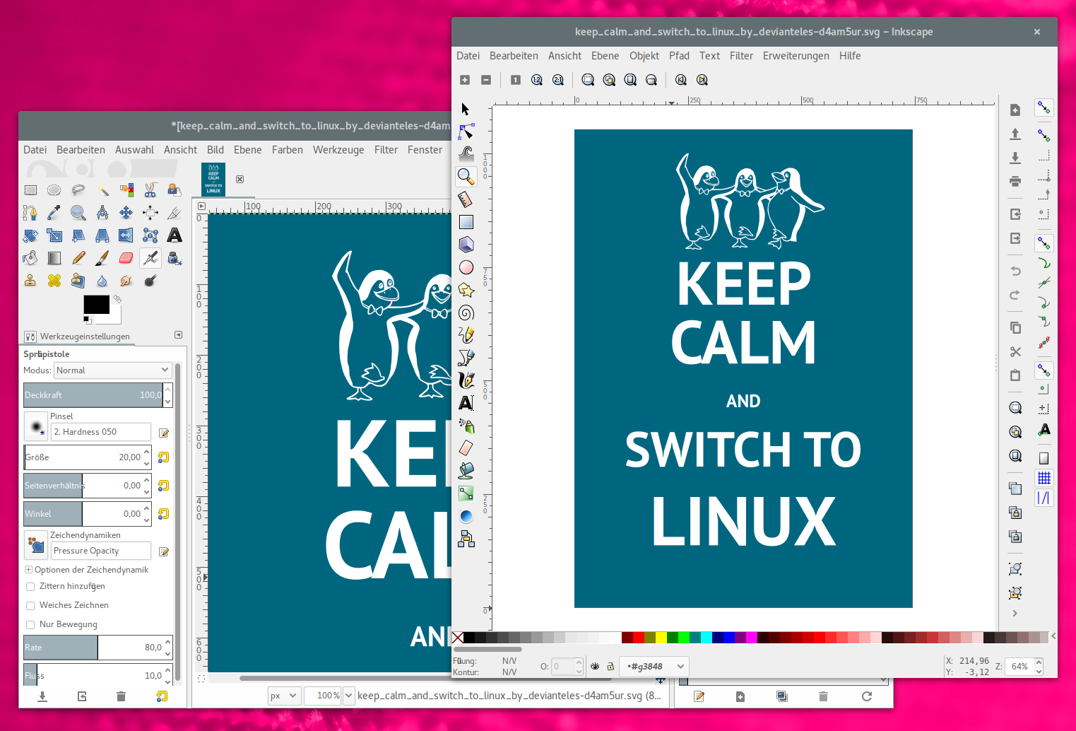Ohne Worte: Keep Calm and Switch to Linux – Linux und Ich