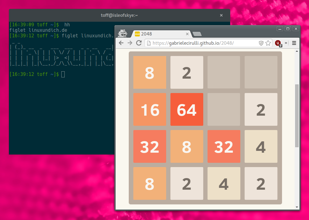 2048 als Bash-Script im Terminal spielen – Linux und Ich