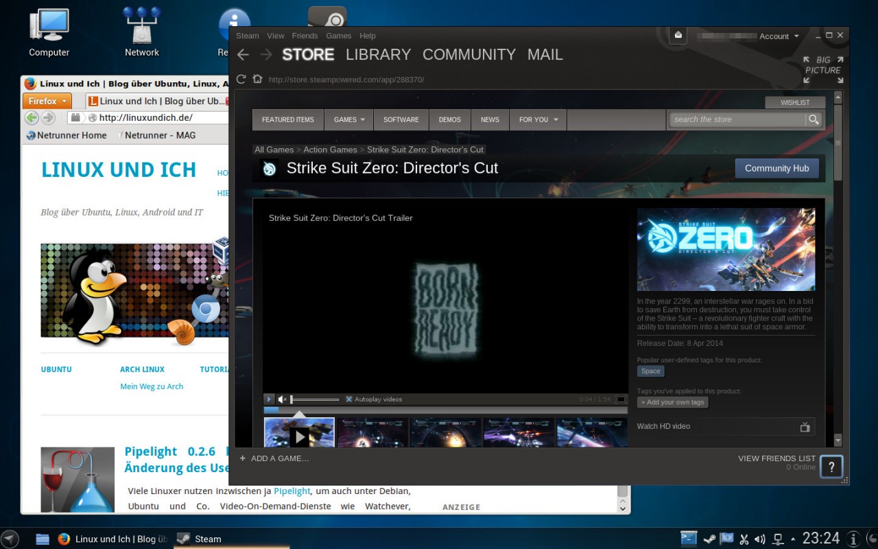 Netrunner jetzt auch als Rolling-Release-Distro auf Basis Manjaro/Arch Linux – Linux und Ich