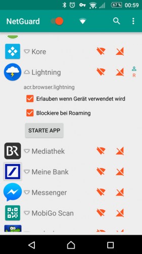 Android-Firewall NetGuard: Kostenlos, Open-Source und braucht kein Root ...