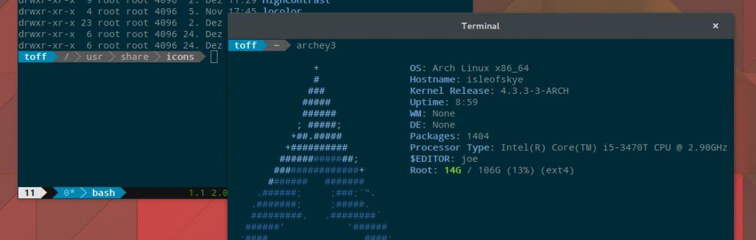 Shell-Addon Powerline in Arch Linux und Ubuntu installieren - Linux und Ich