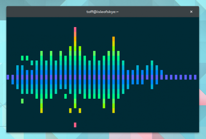 Audio-Visualizer für das Terminal: cli-visualizer – Linux und Ich