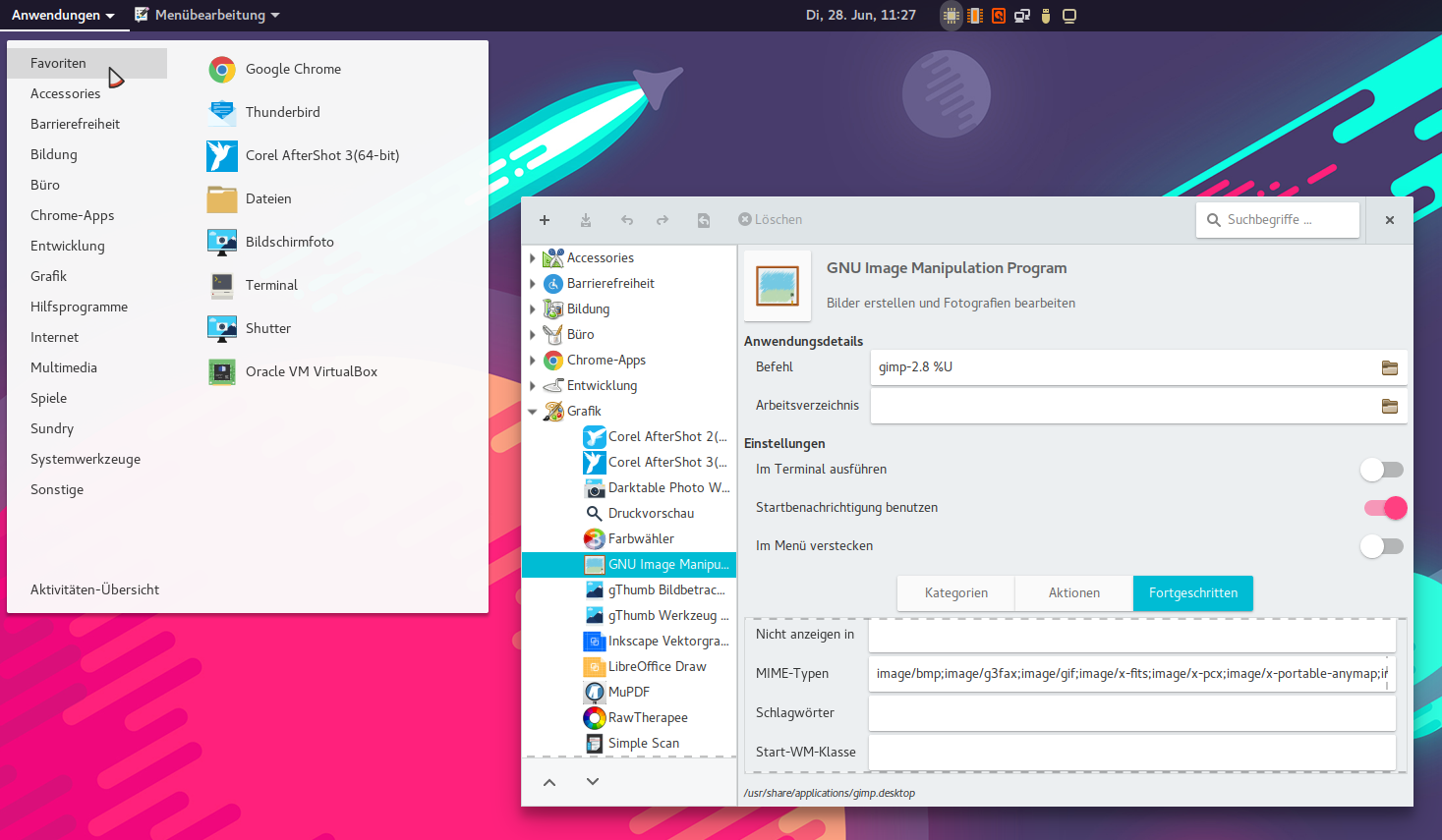 Mit MenuLibre das Anwendungsmenü bearbeiten – Linux und Ich